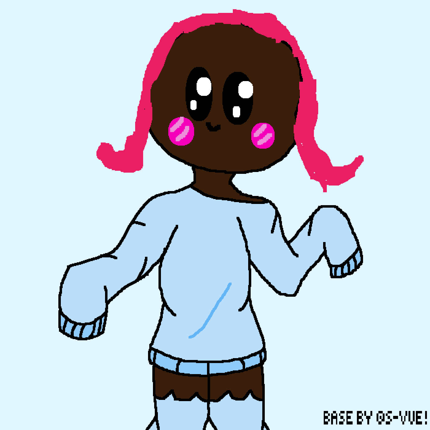 Pixilart - Gacha base 2 by Jess-And-Jason