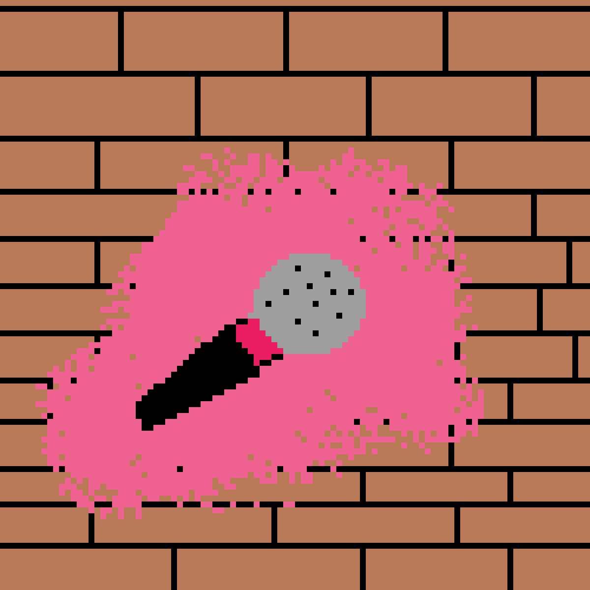 Pixilart - Mic graffiti by ThePixelMaker