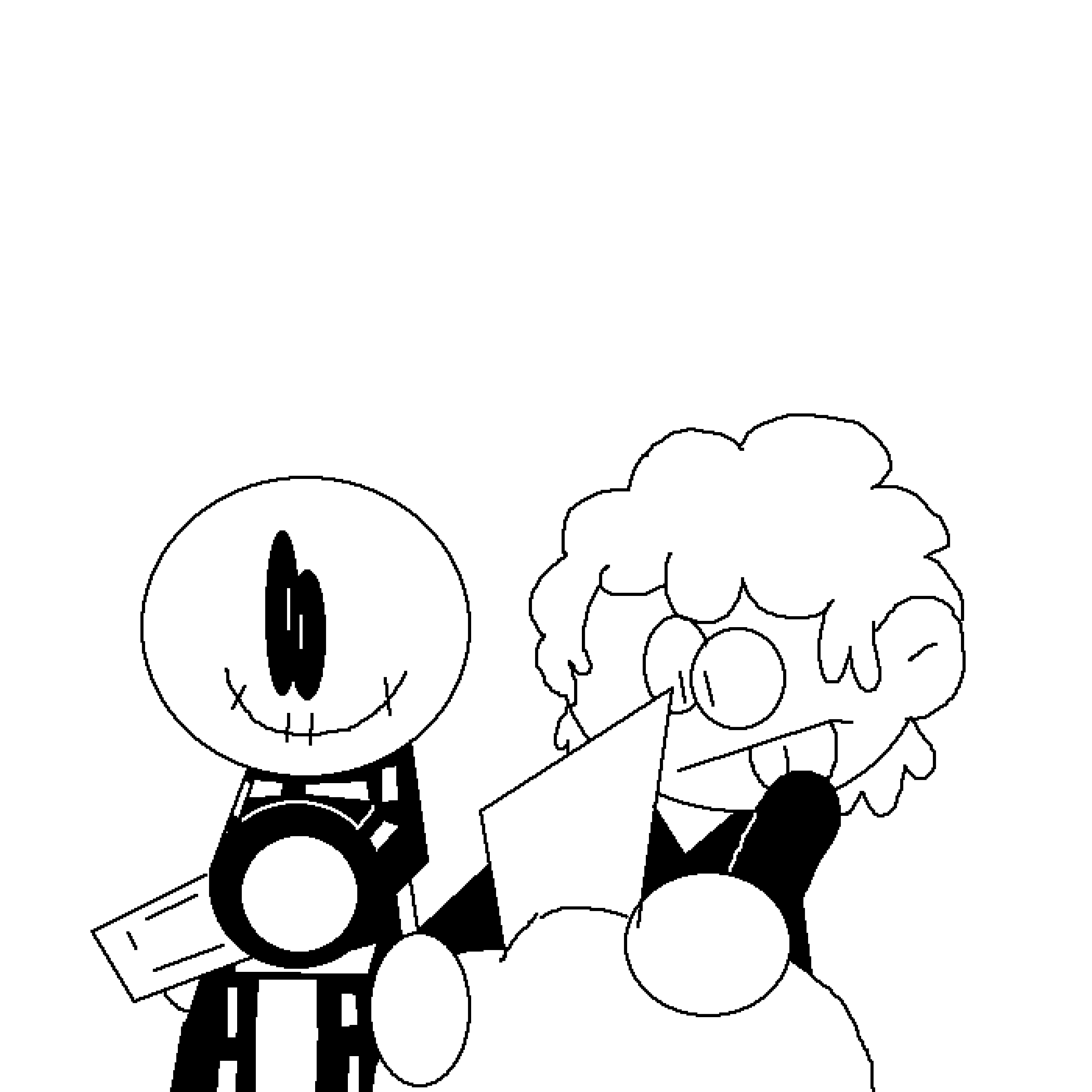 Pixilart - Skid and pump from spooky month by jzbba33