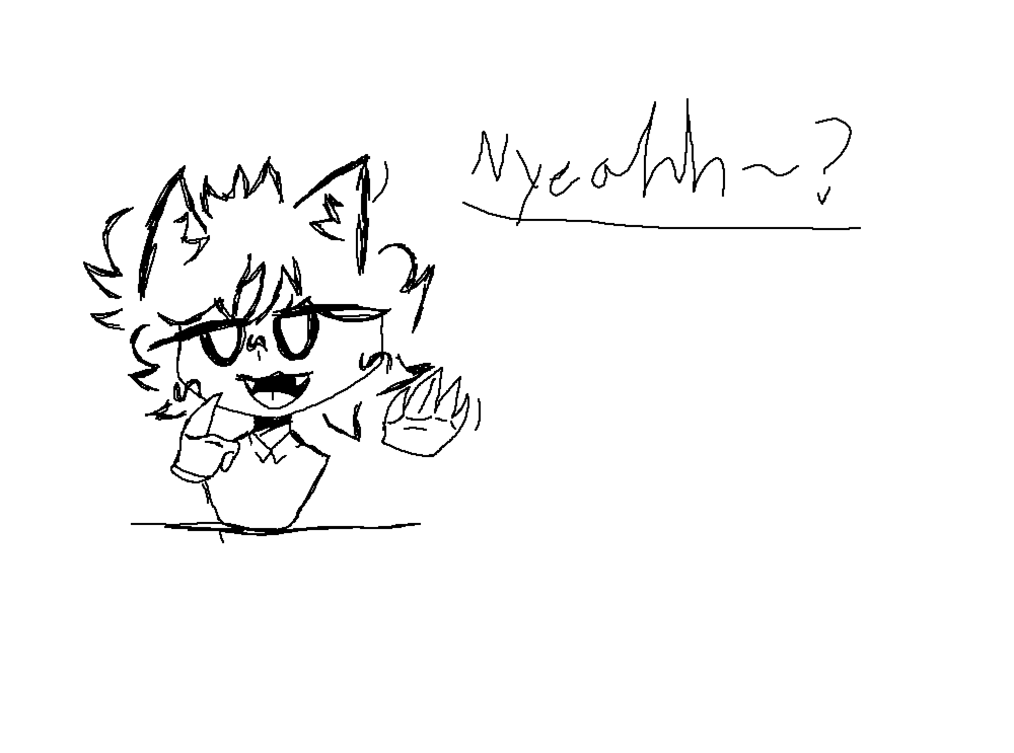 Pixilart - nyeahh by F0rs4k3nL0v3r
