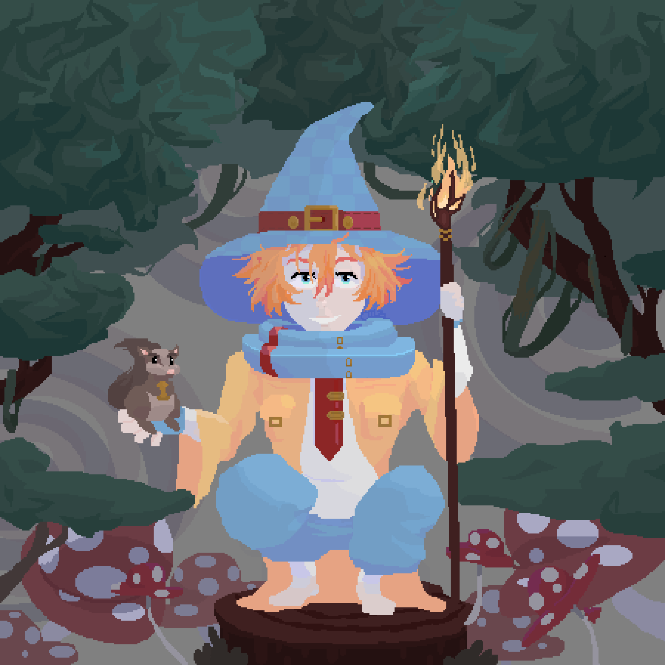 Pixilart - Traveling Wizard by CoolZz
