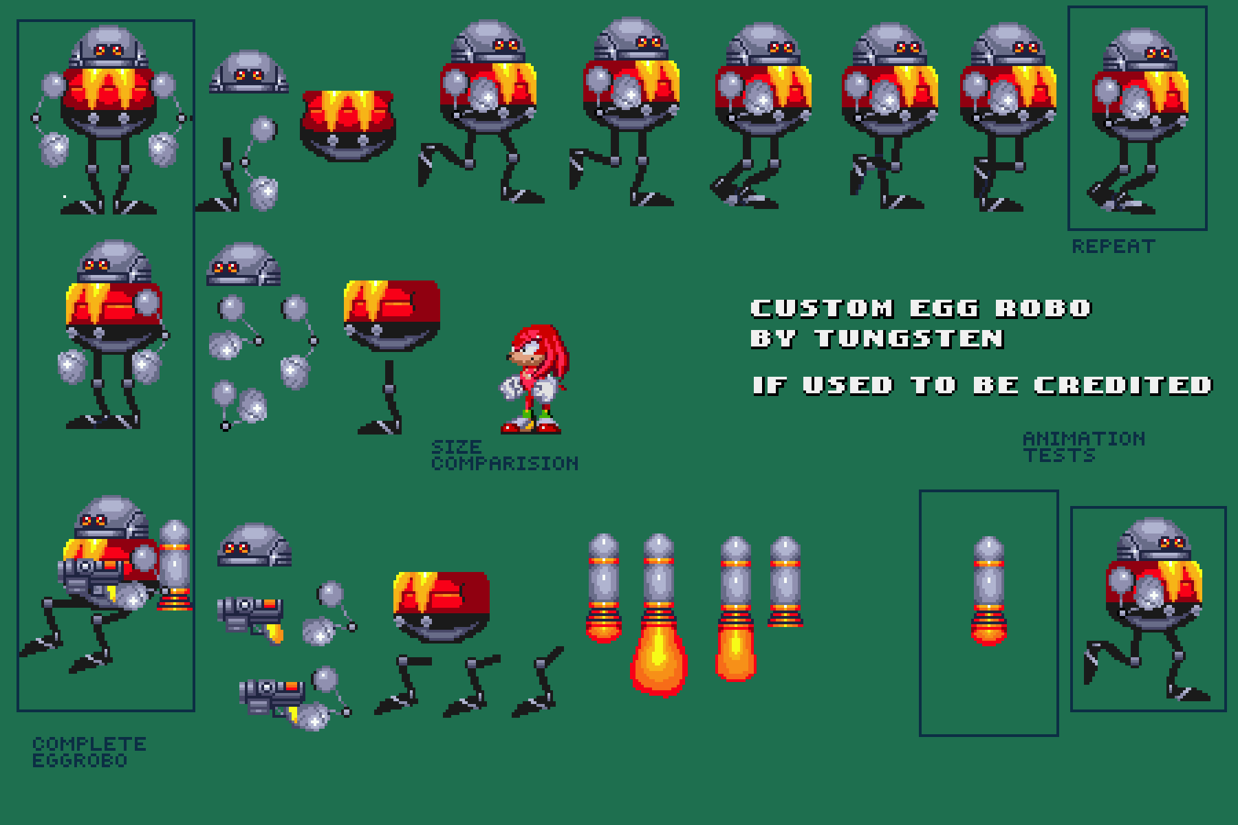 Pixilart - Custom Eggrobo Sheet! by tungstenplant