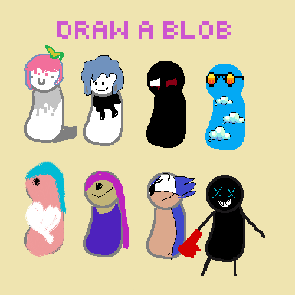 Pixilart - Draw a blob by FloppaInPixelzy