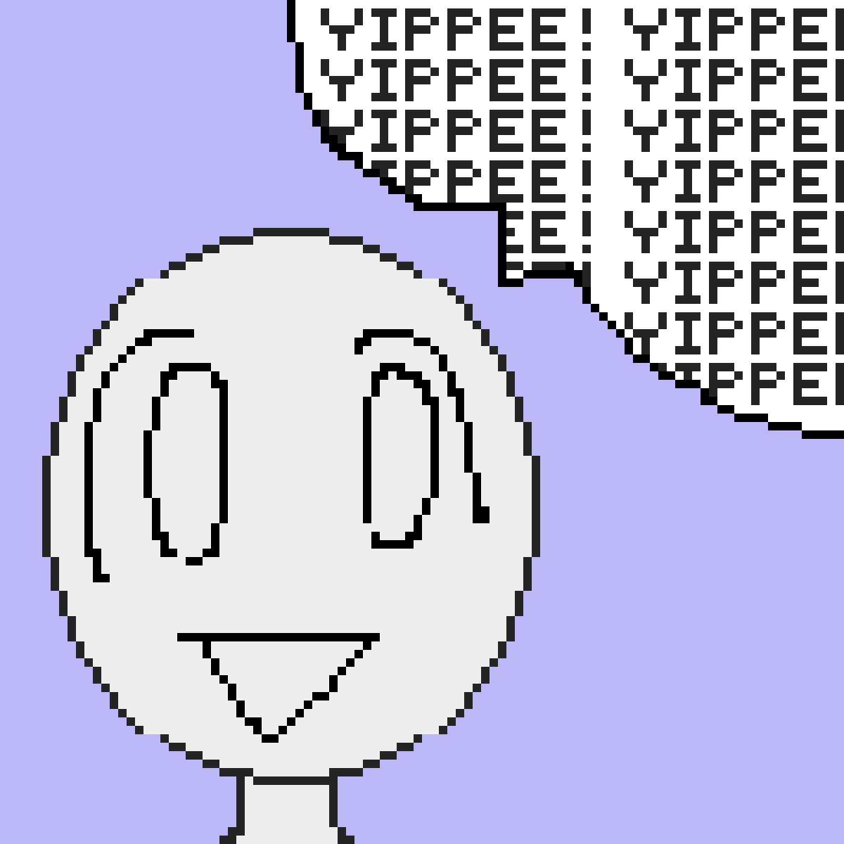 Pixilart - YIPPEE! (test) by AkoolKlown