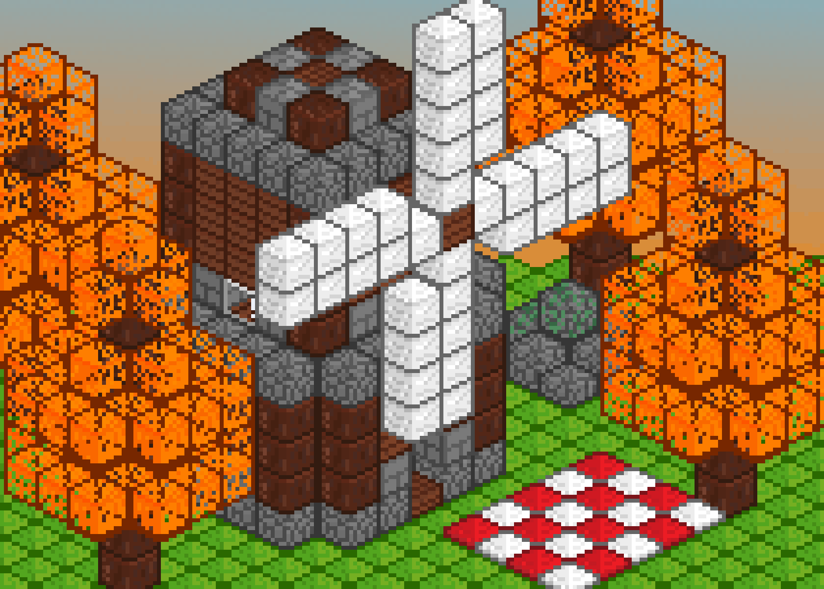 Old Windmill - Daily Art Challenge - Pixilart