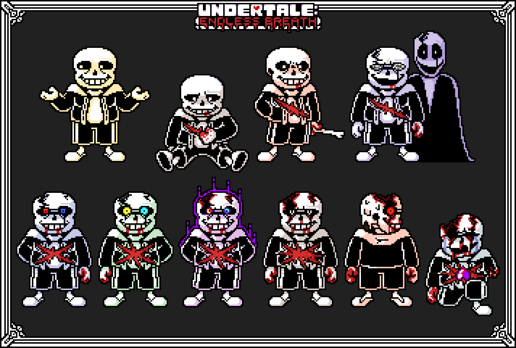 Pixilart - Undertale: Endless Breath by SpamD