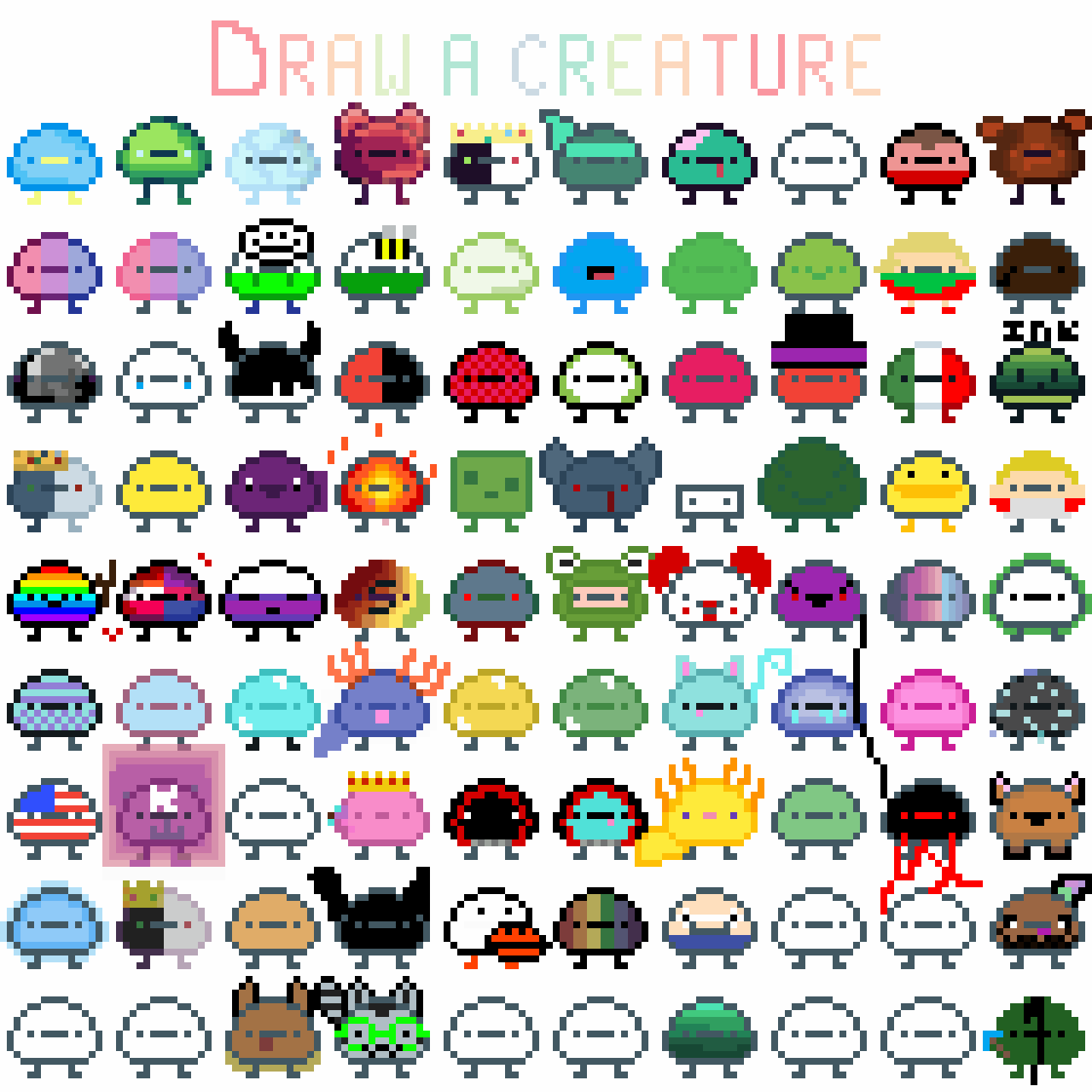 Pixilart - blob thing by bengicuqui