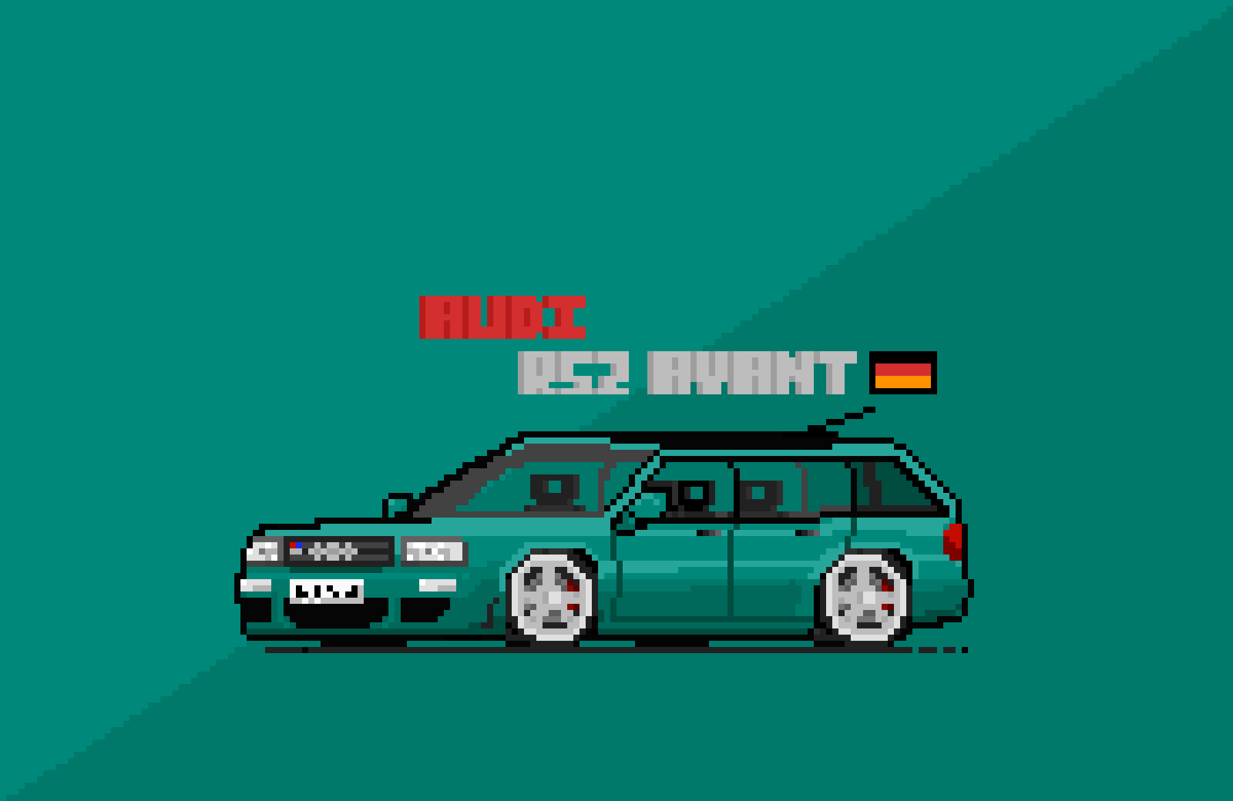 Pixilart - Audi RS2 Avant by Carguye36