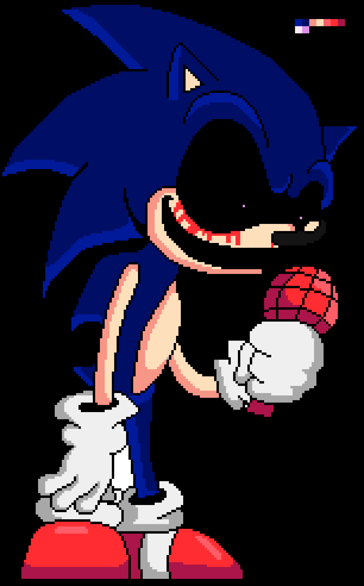 Pixilart - Sonic.EXE Base (1.0 Idle) by dominic-mcgee