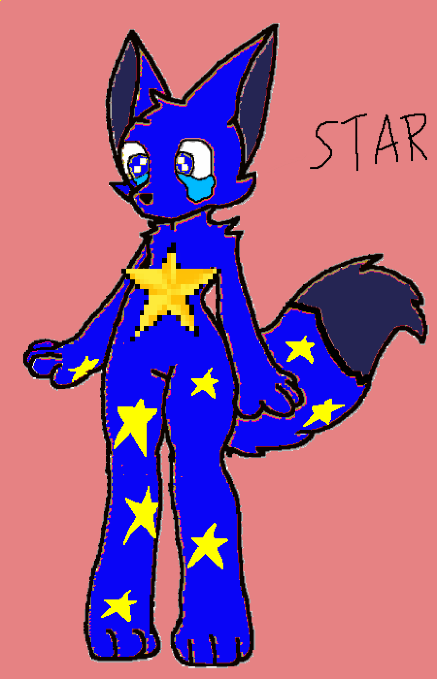 Pixilart - fursona base by Yandere-Sundrop