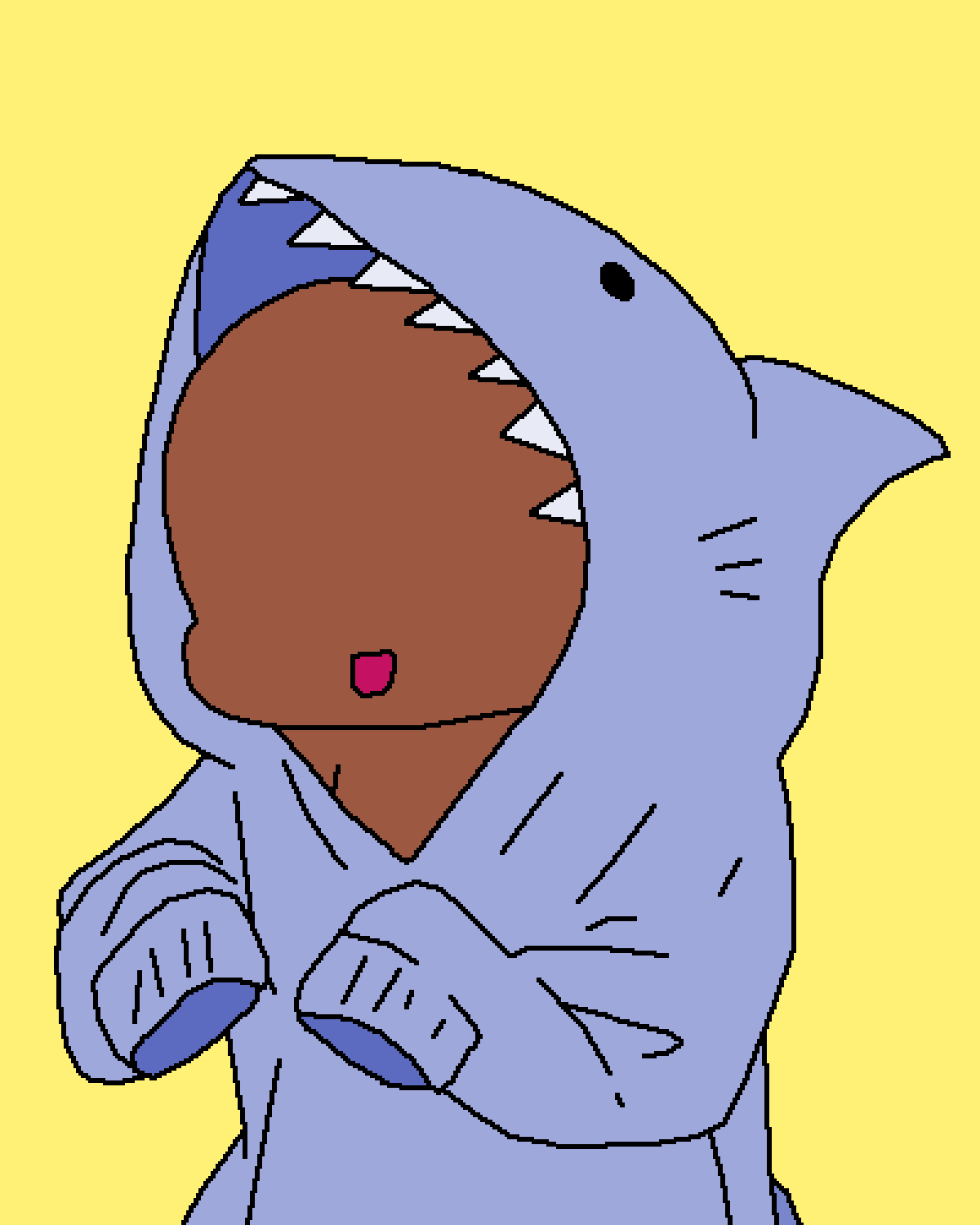 Pixilart - TODDLER SHARK Base XD by Artsysavage283