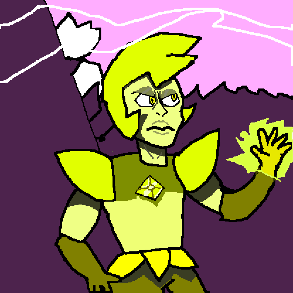 Pixilart - Yellow Diamond by adhesivekid