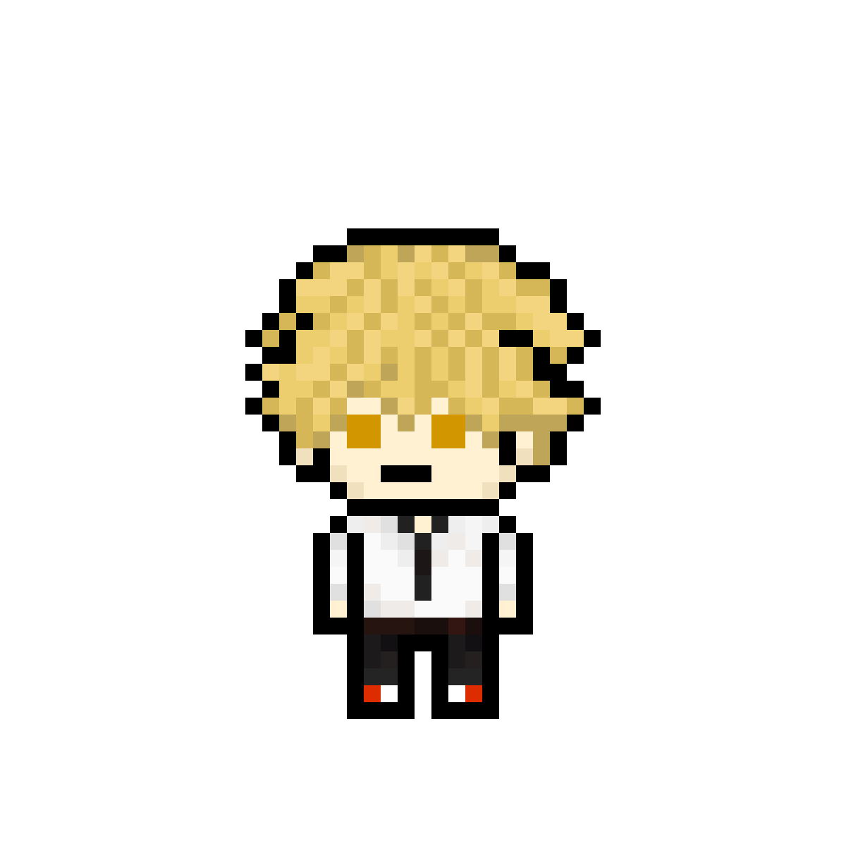 Pixilart - Denji-From-(Chainsaw Man)-(NEW SPRITE) OG by Fandom-seeker