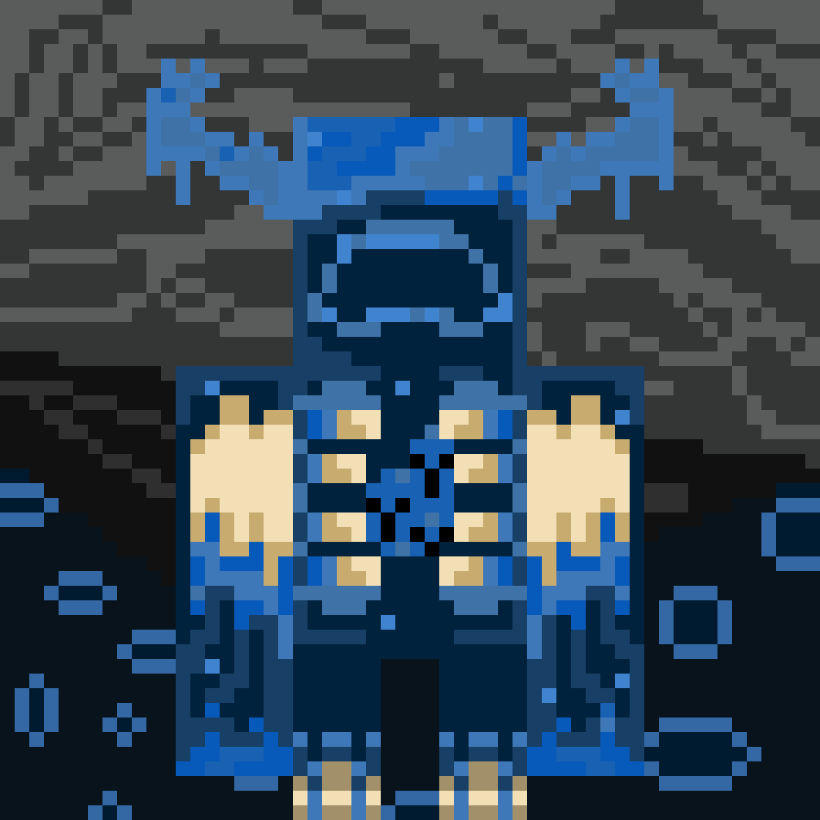 Pixilart - Minecraft Warden by Bafoth43