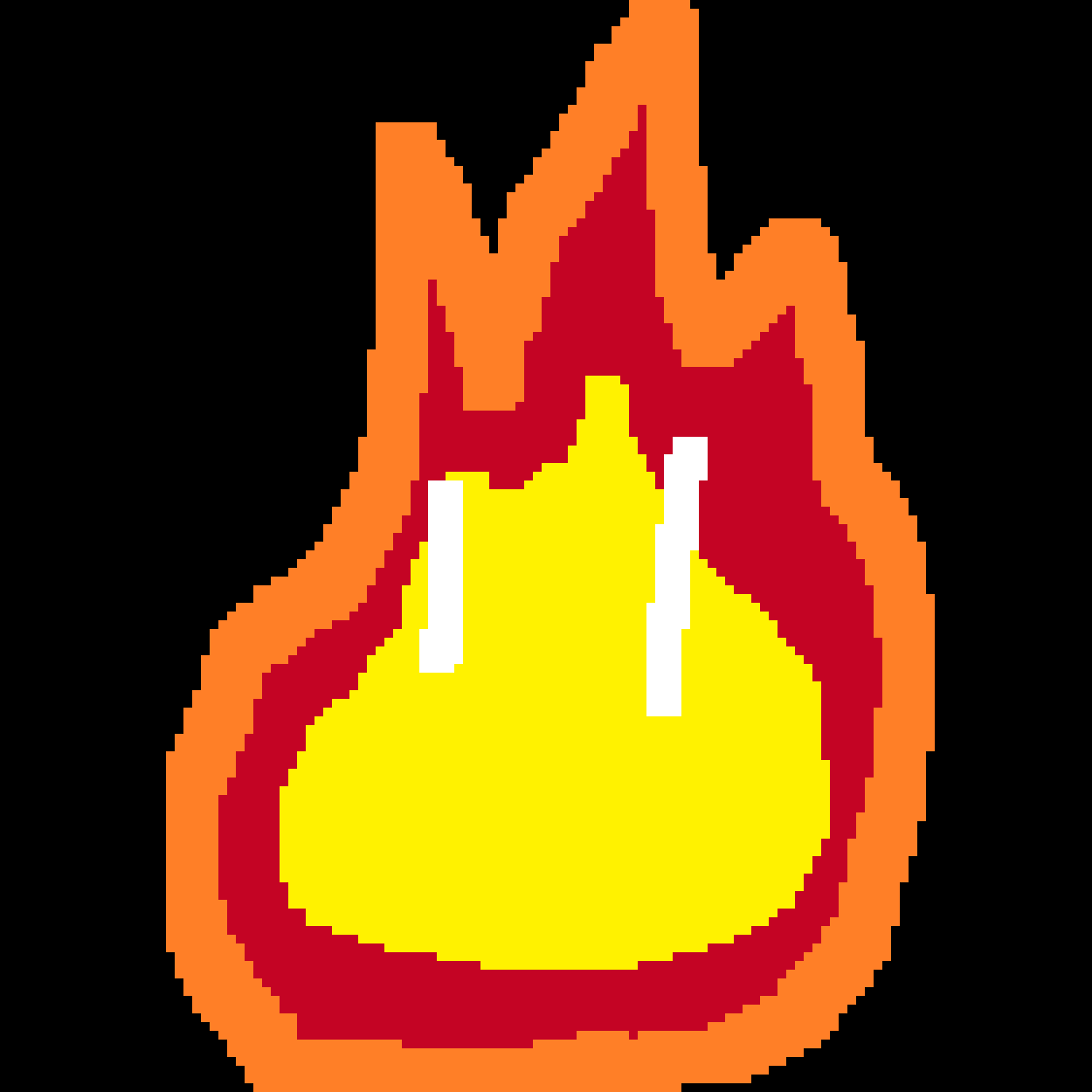 Pixilart - fire for fan by 118509