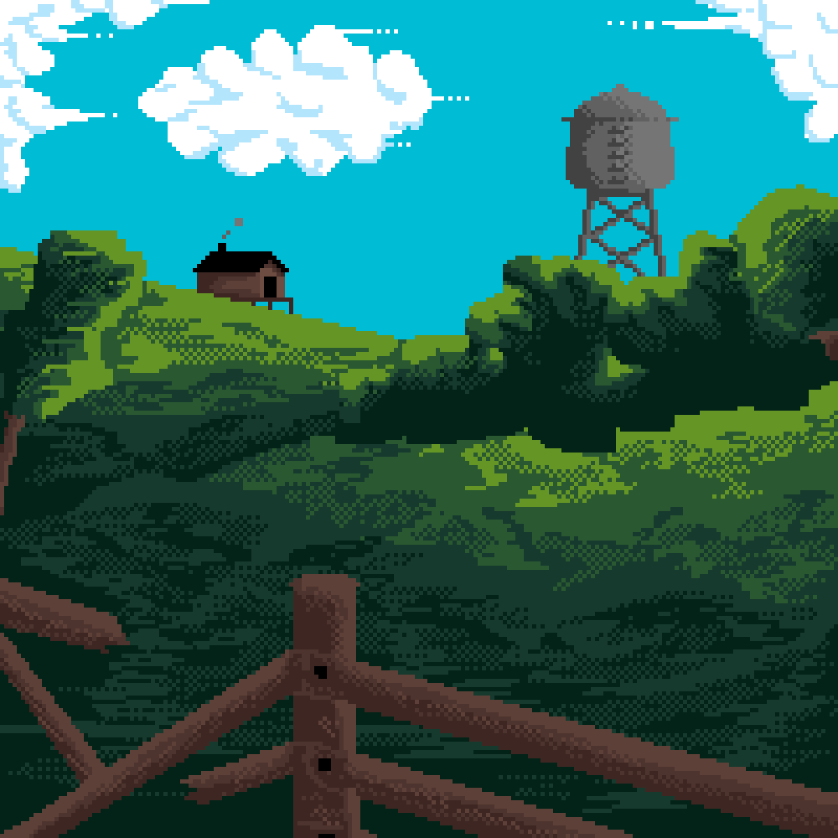 Pixilart - Out in the Country by Kade-lin