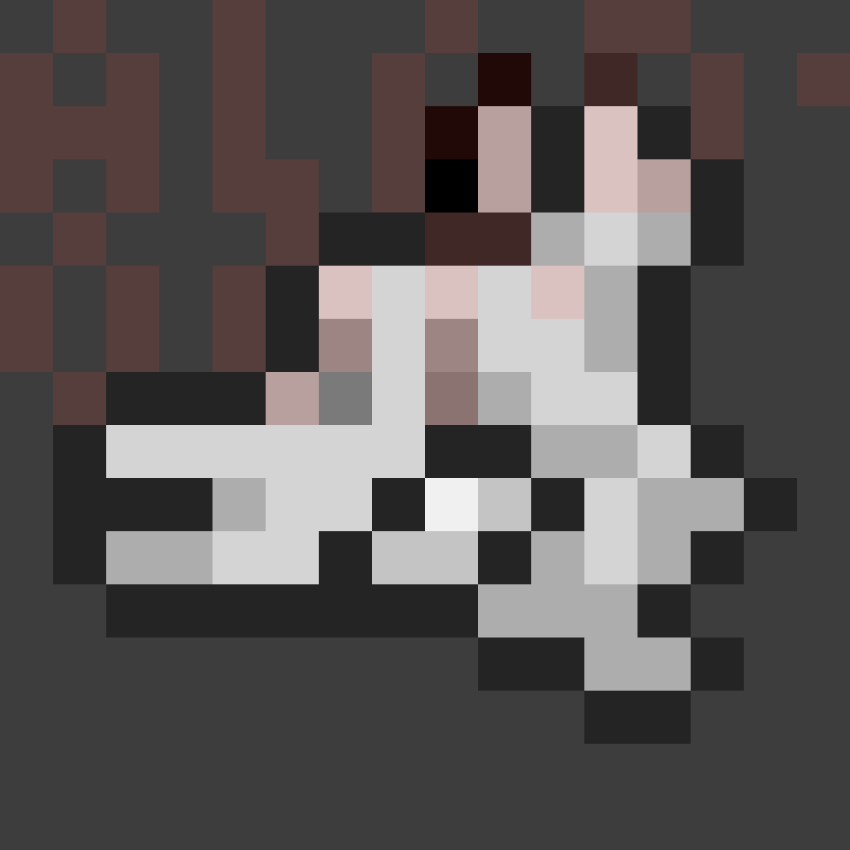 Pixilart - pixel wolf pfp base by Aladoor