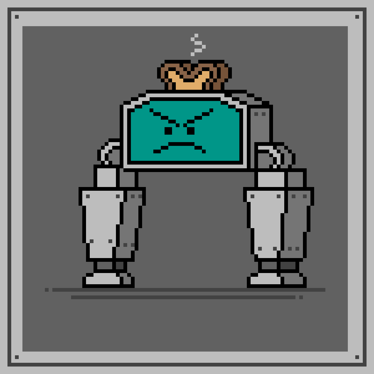 Pixilart - Angry Robot Toaster 😡 by XxZackxX
