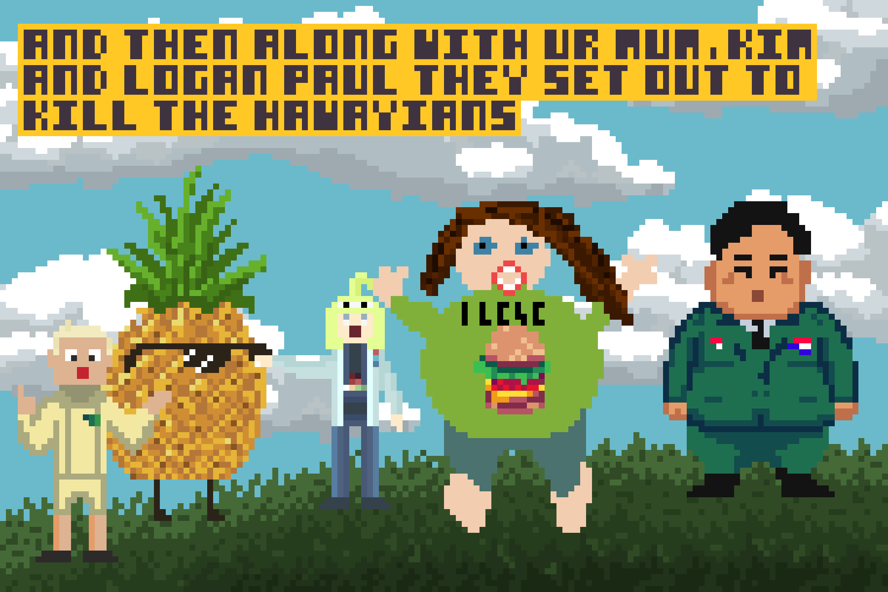 Episode 3 - 🍍Pineapple MAN🍍 - Pixilart Comics