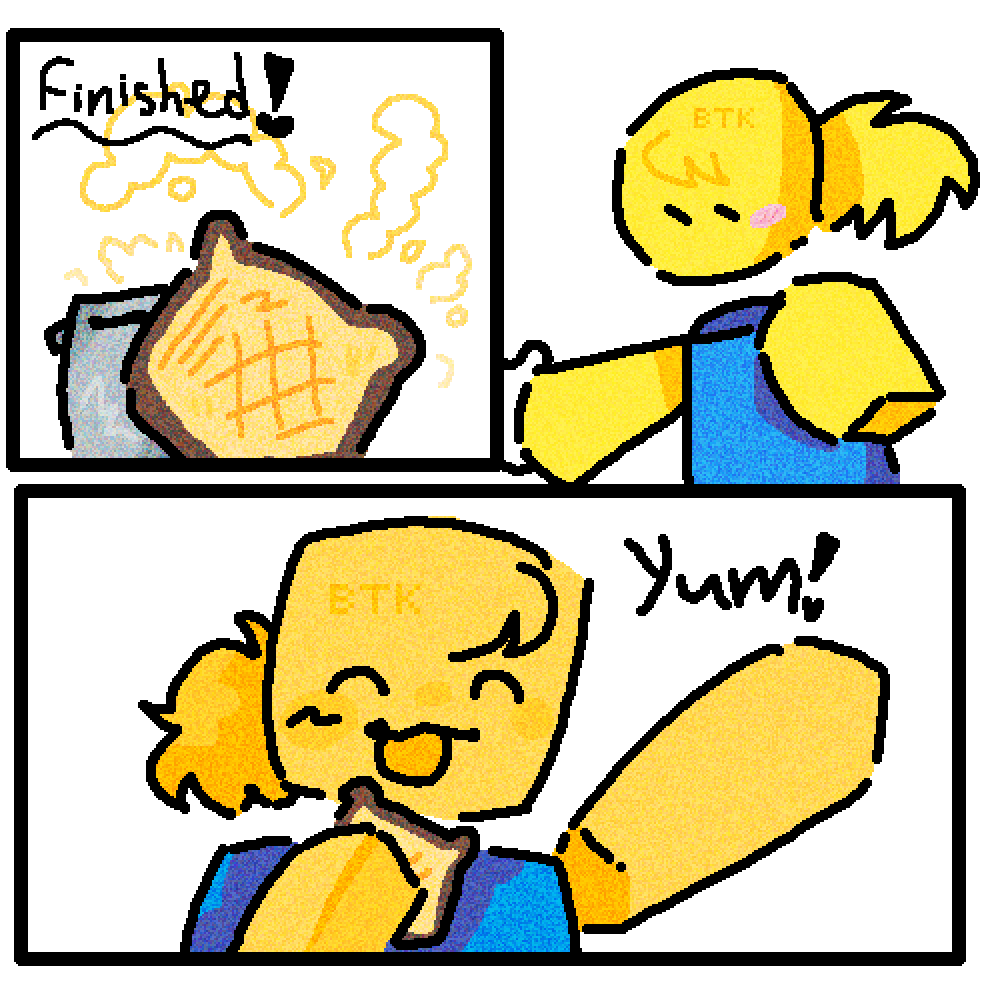 Pixilart - ☆ TOAST TIME ★ by BlusterTheKirb