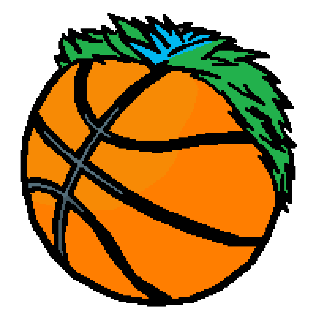 Pixilart - Basketball Akaza Base demon slayer by CoOkIeSiSLiFe