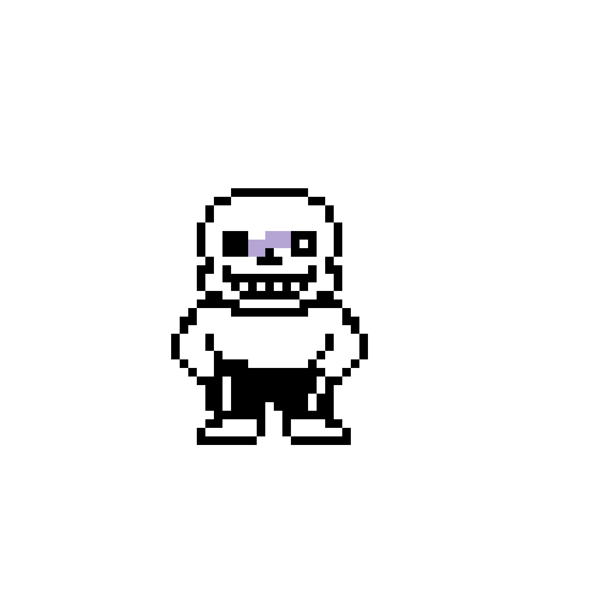Pixilart - promised sans overworld by ruben-the-guy
