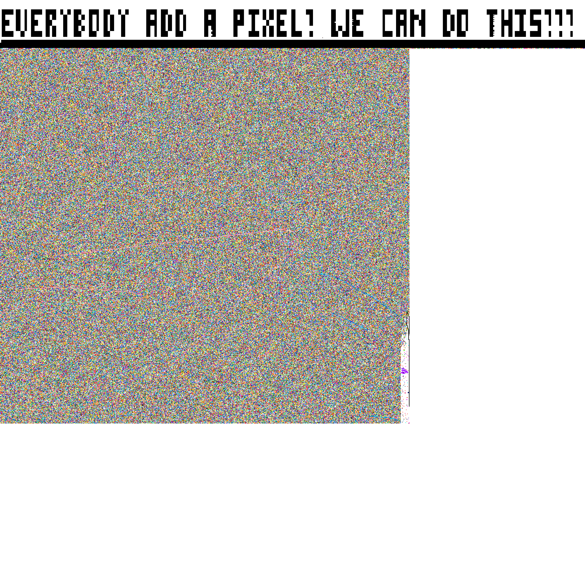 Pixilart - ADD A PIXEL (1000X1000) by mapleleef