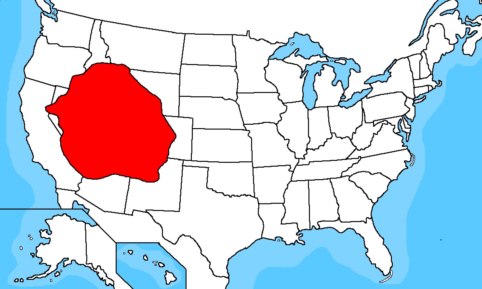 Pixilart - What if Utah formed an empire? by Blueboy360