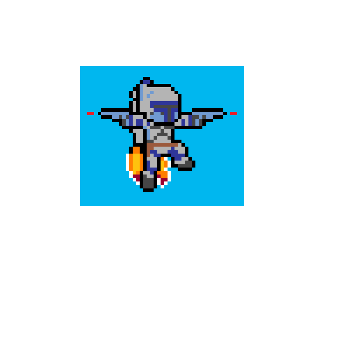 Pixilart - Jango fett by Tyler29