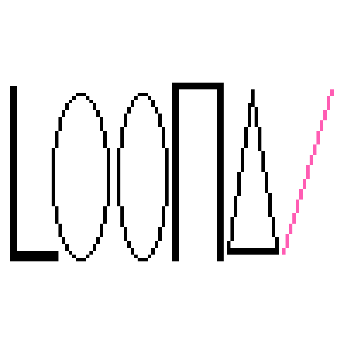 Pixilart - Loona Logo by helloo0oo00oo0o