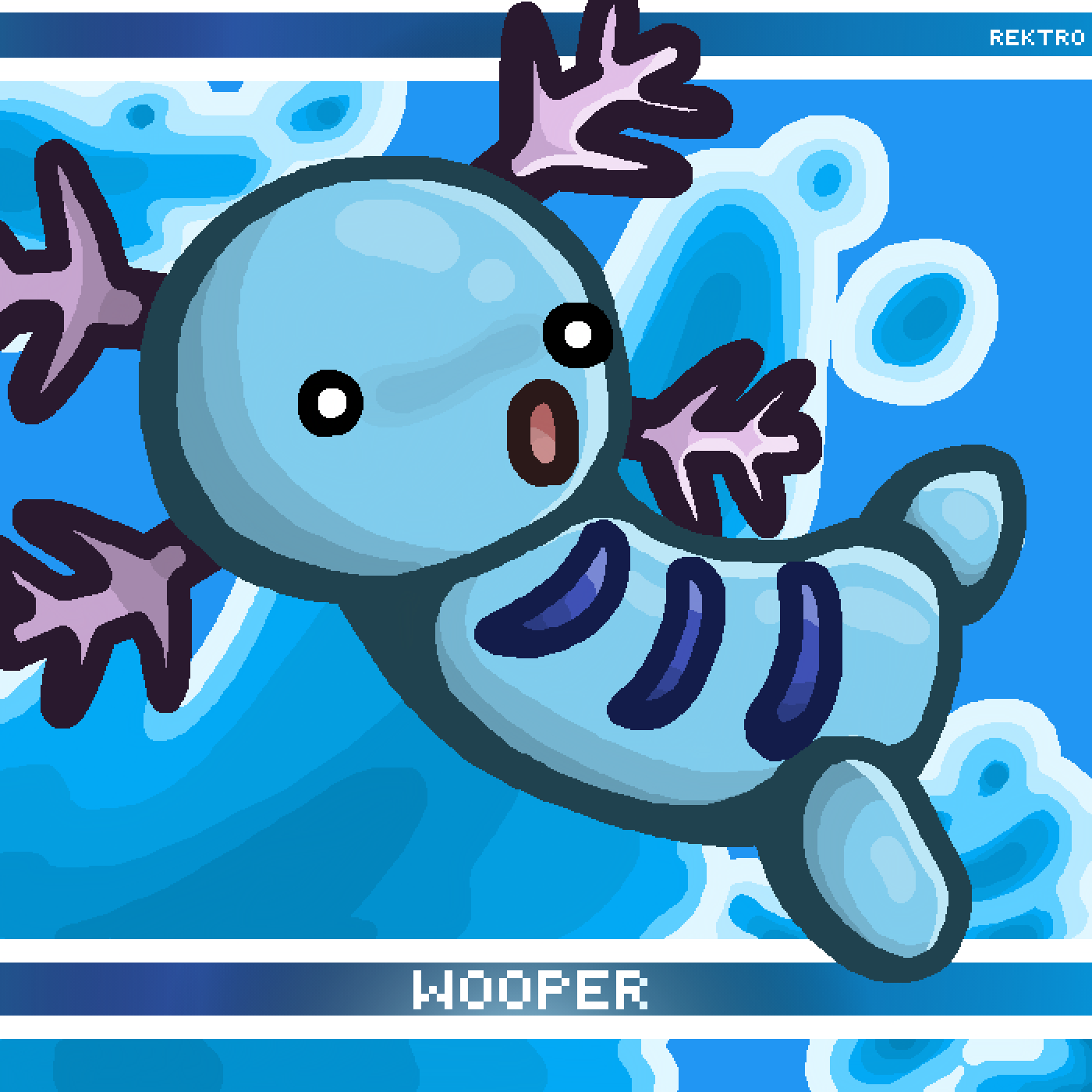 Pixilart - Wooper drawing of an axolotl by Basma4ever