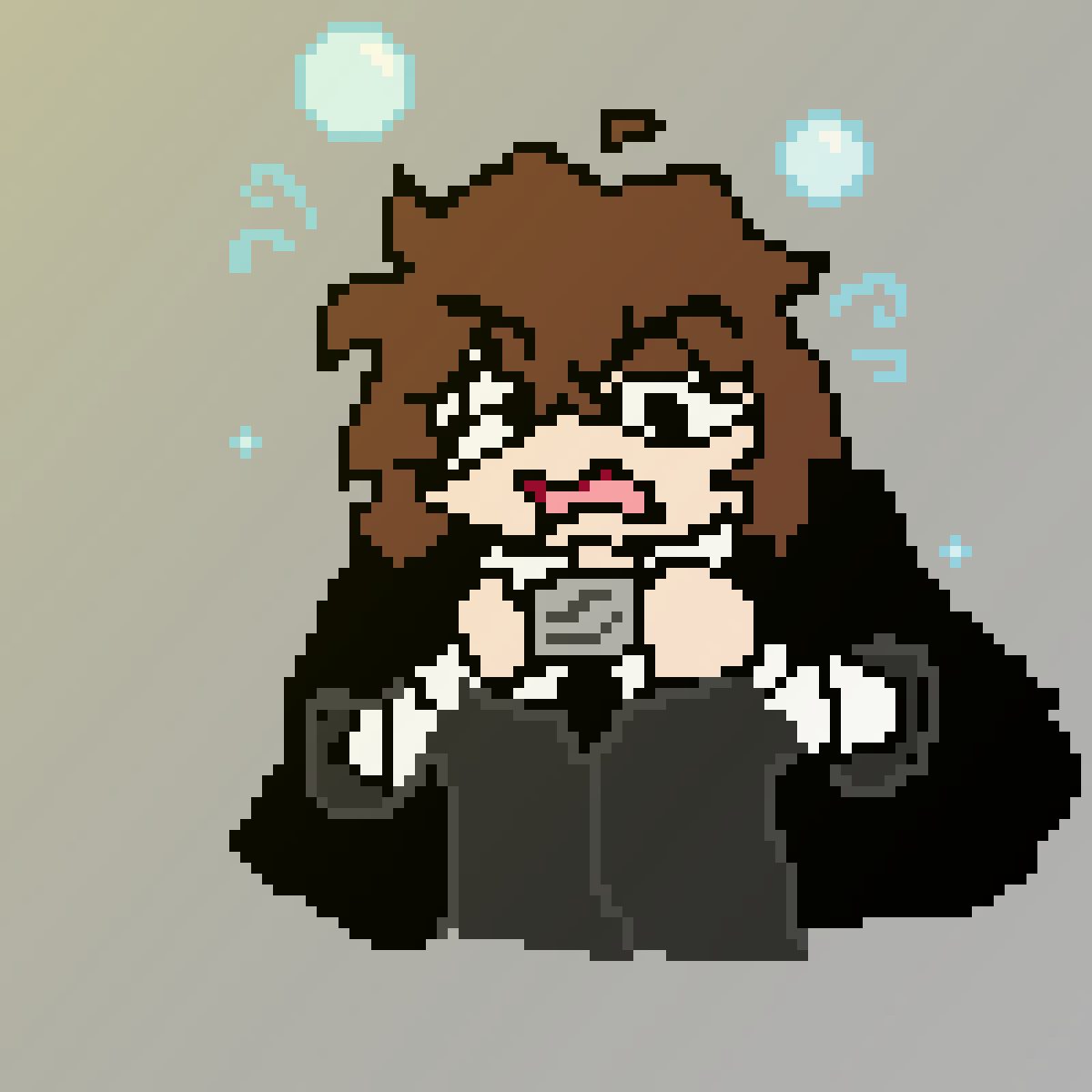 Pixilart - Teen Dazai Gaming by AnimeDoodles