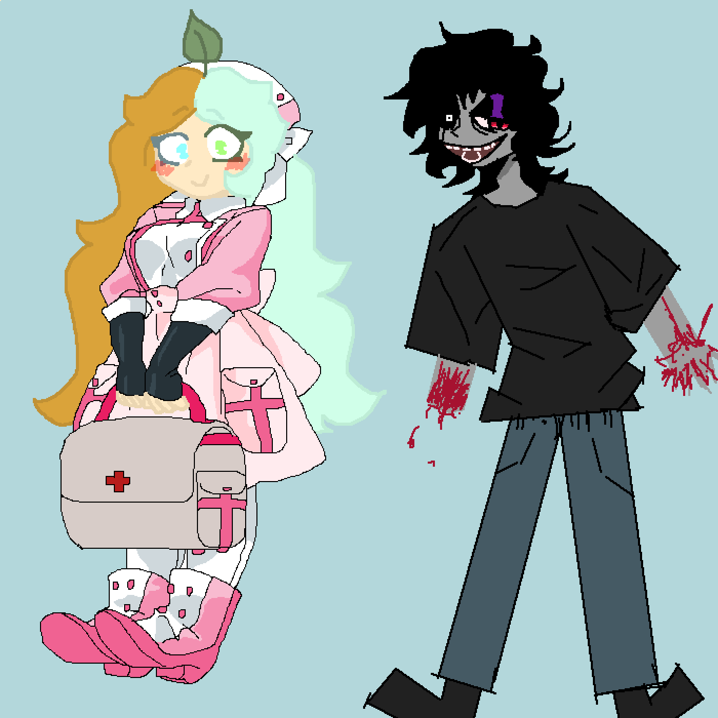 Pixilart - Owie? by S1M0NluvsSOPHIE