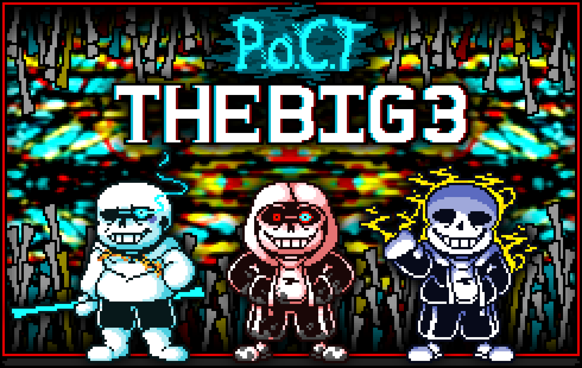 Pixilart - P.o.C.T. - THE BIG 3 by SpamD