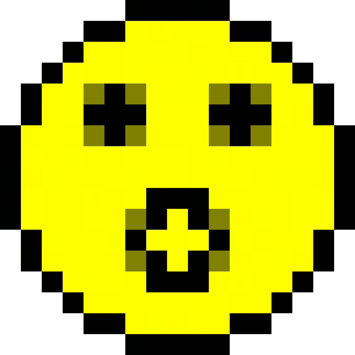 Pixilart - Minesweeper Smile Click by AlexAegis