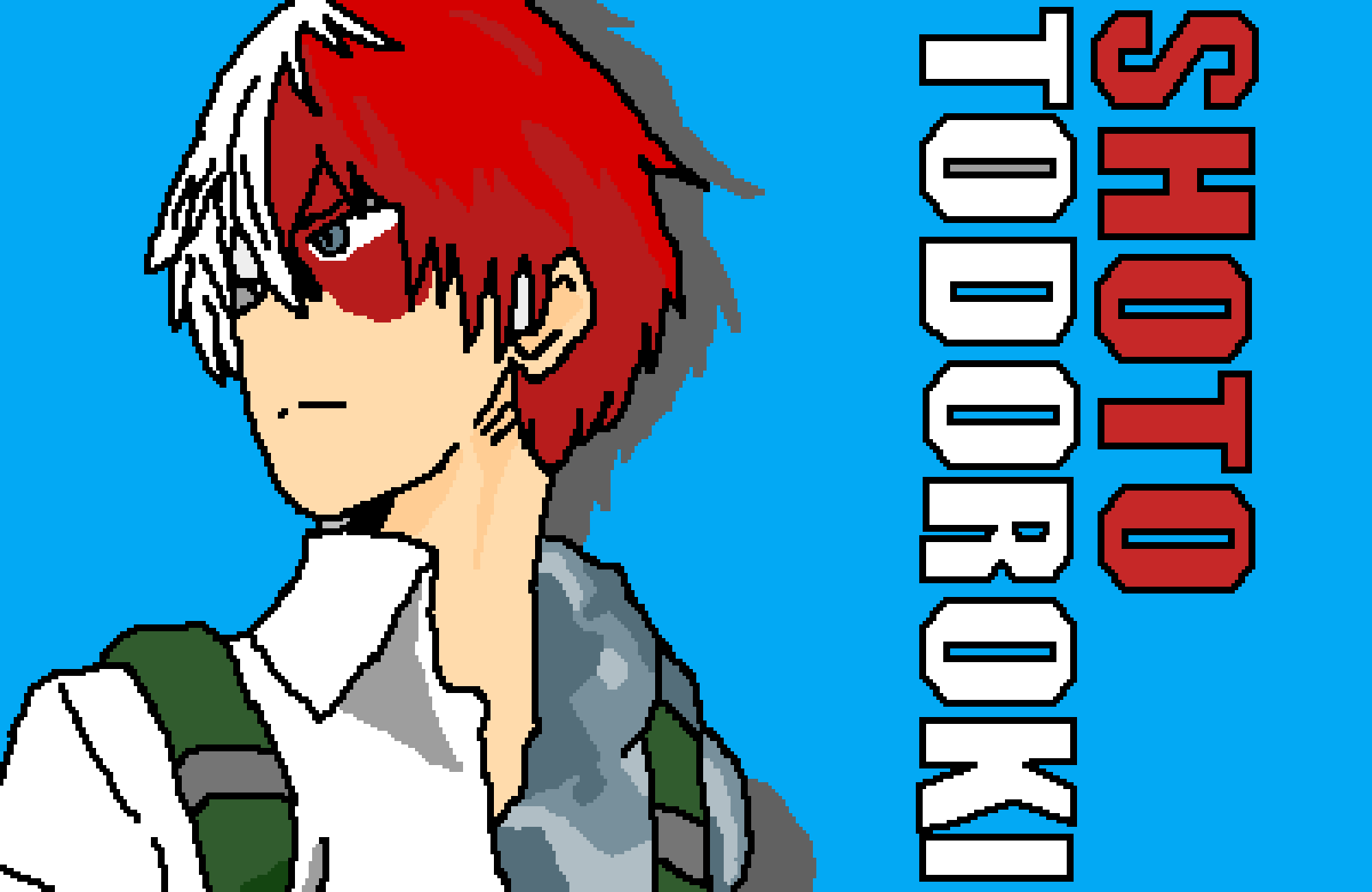 Pixilart - Shoto Todoroki by Fine-Artists