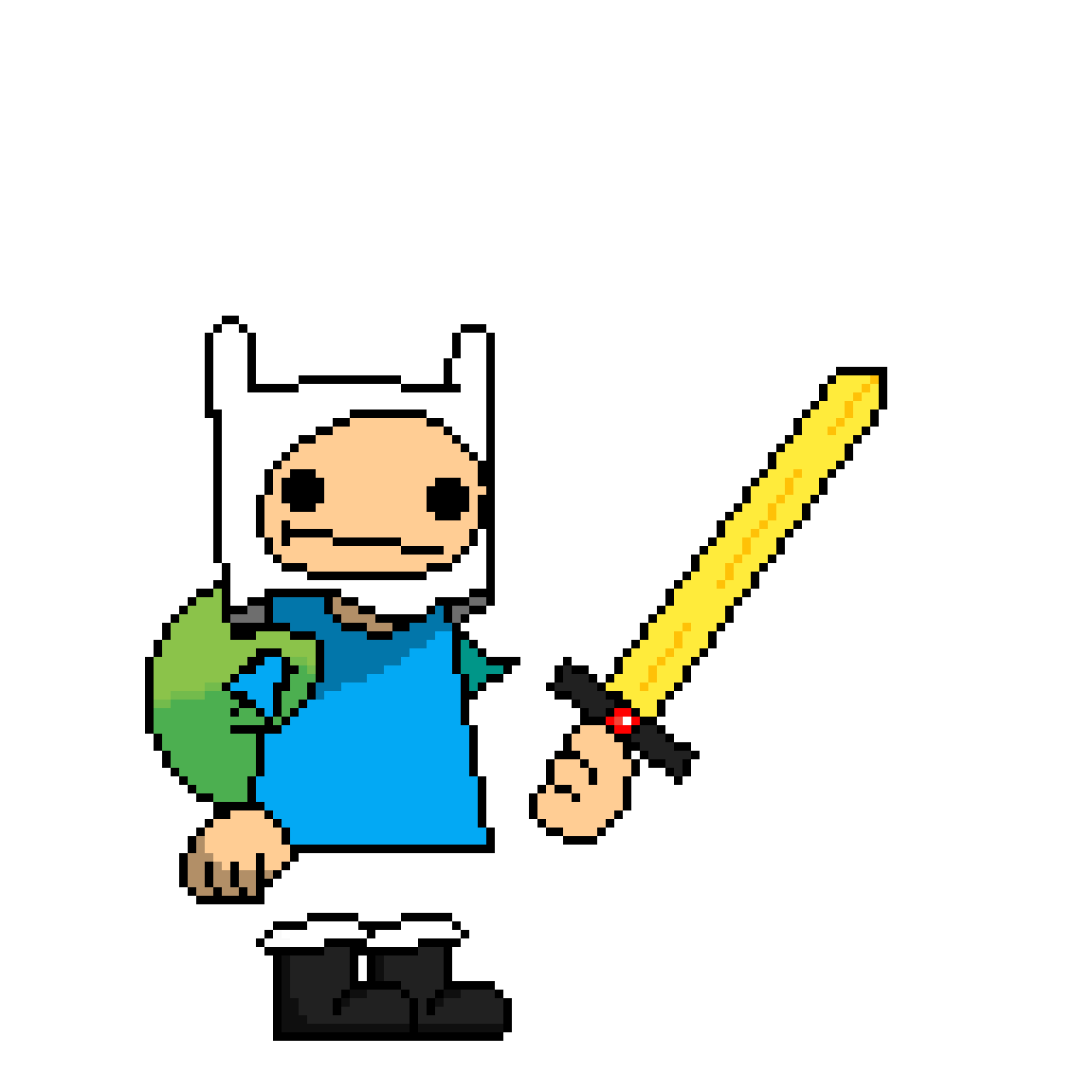 Pixilart - FInn the Human by Miguelzip
