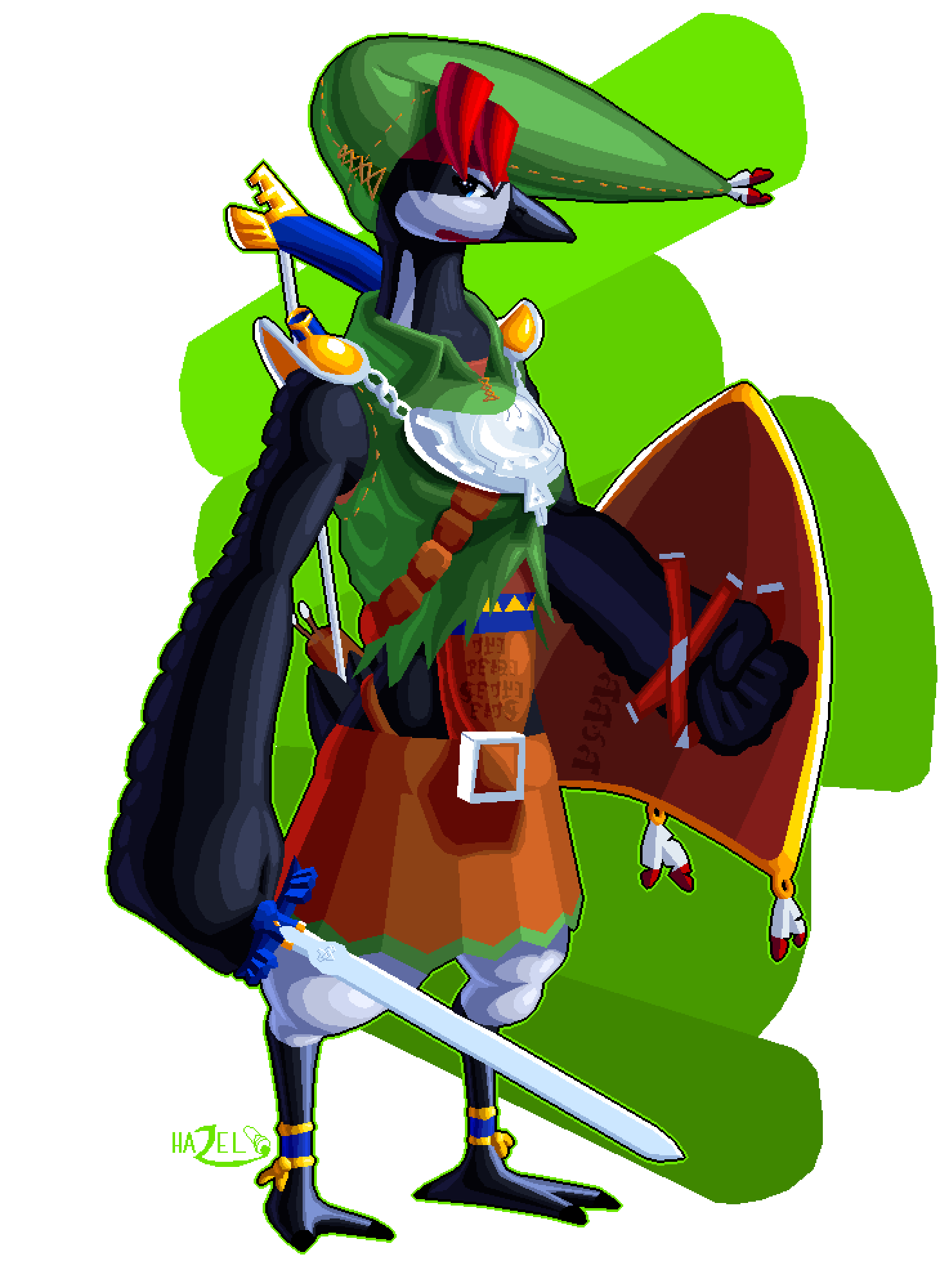 Pixilart - Rito Link by Hazel-Cartoons