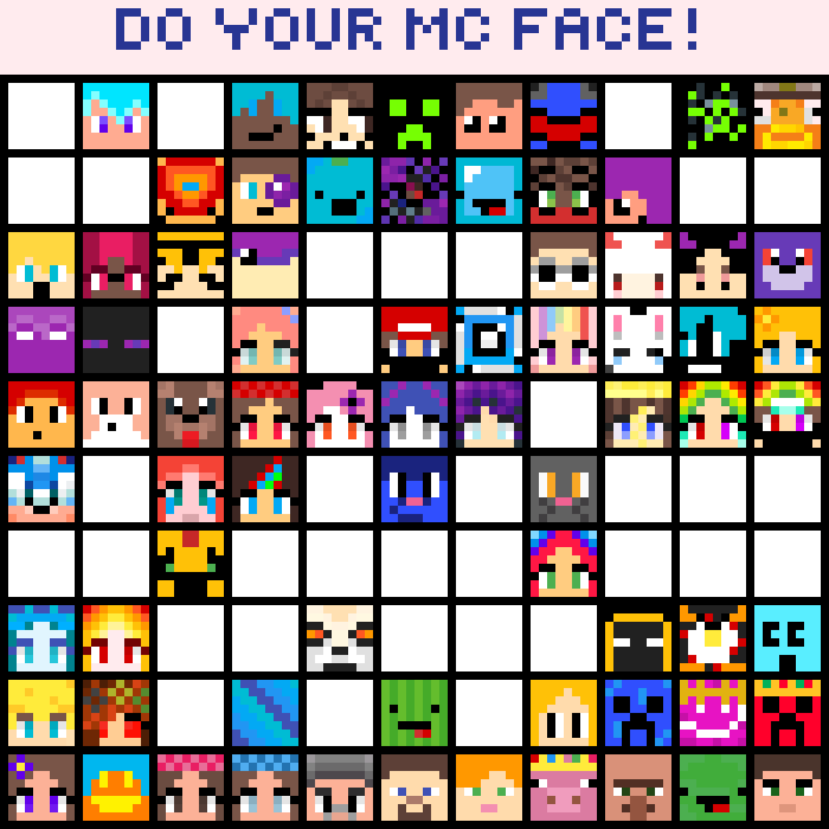 Pixilart Draw Your Mc Face By Ellsta