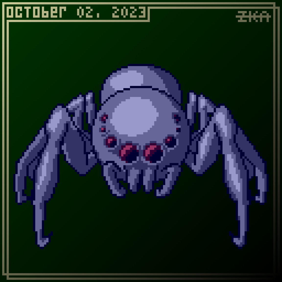 Pixilart - Big Spider by ZKA