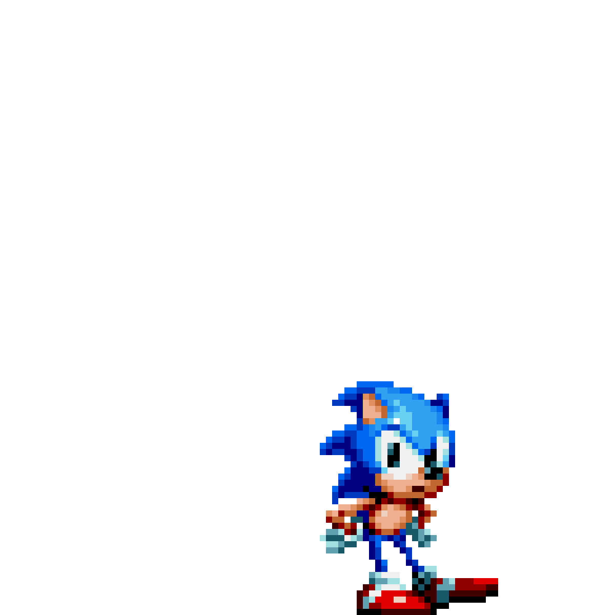 Pixilart - Sonic by Bfdi-ep-maker