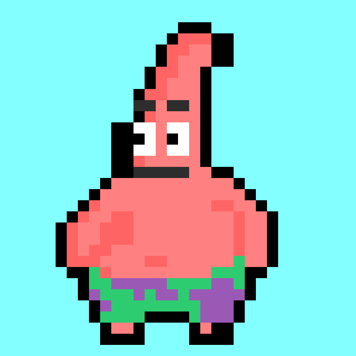 Pixilart - Patrick 🤗 by mightsownmylove