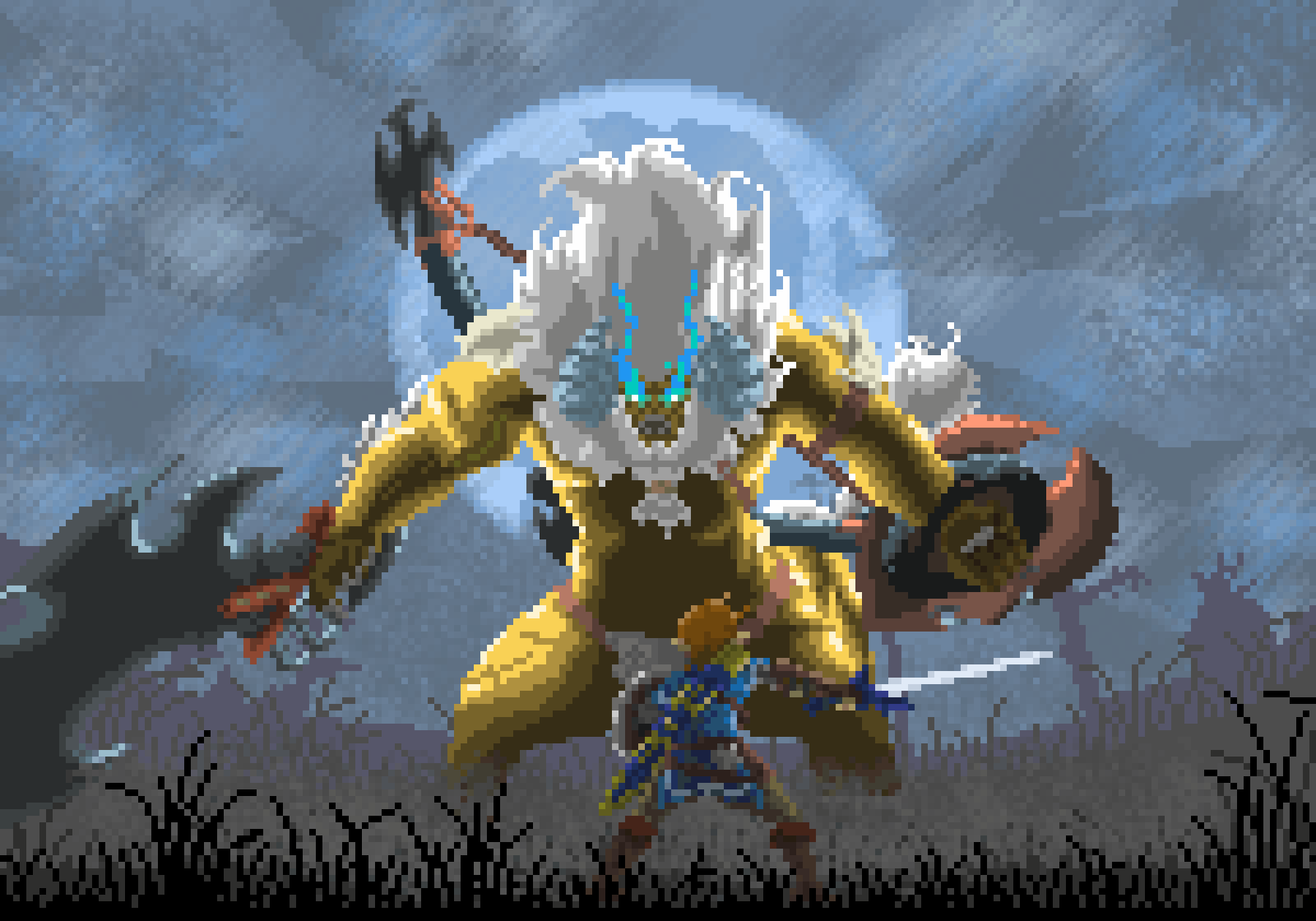 Pixilart - A Formidable Foe by welLHelloTHERE