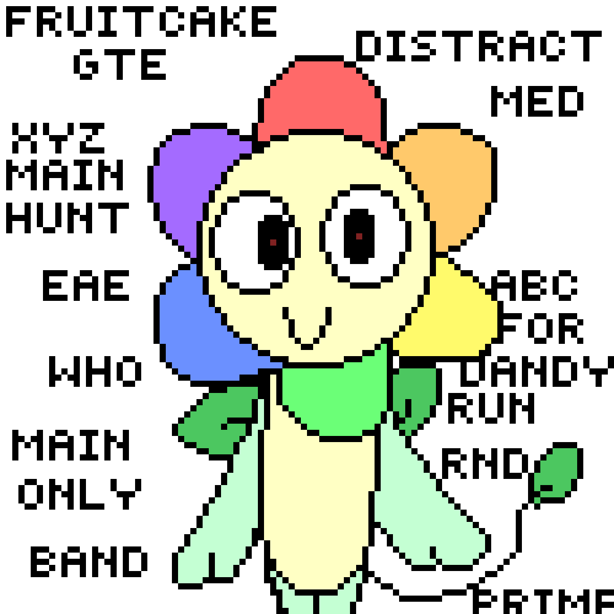 Pixilart - dandy's world by chicken-rat-fox