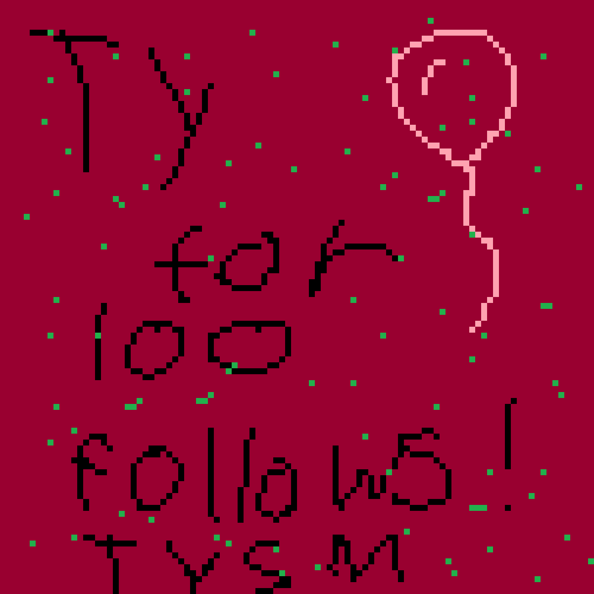 Pixilart - TYSM! by yellow-is-cool