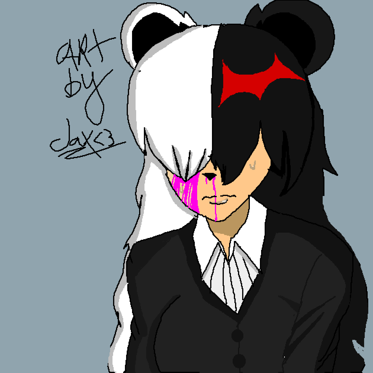 Pixilart - Monokuma san by LilDarkie