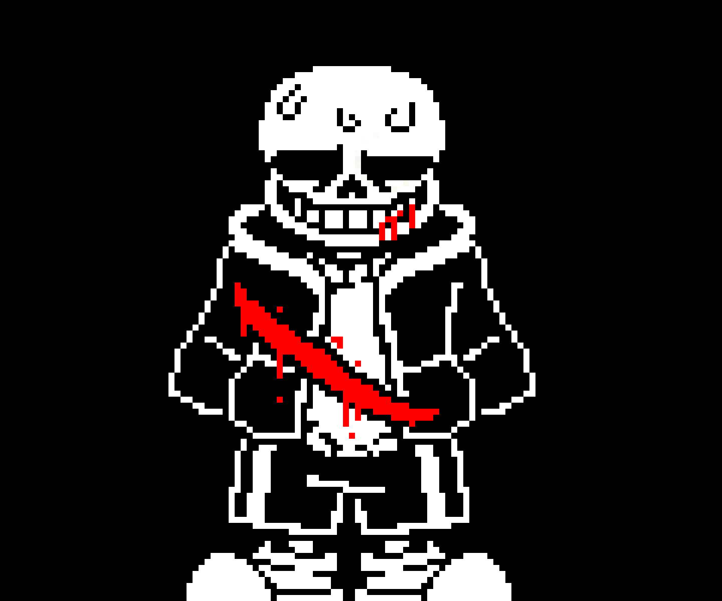 Pixilart - sans phase 2 animation by Badt-chris