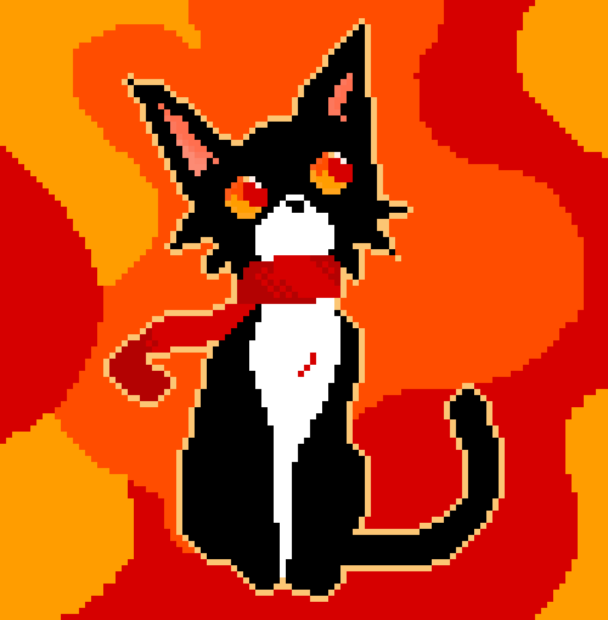 Pixilart - Matts - Blood Moon's OC! by agracent