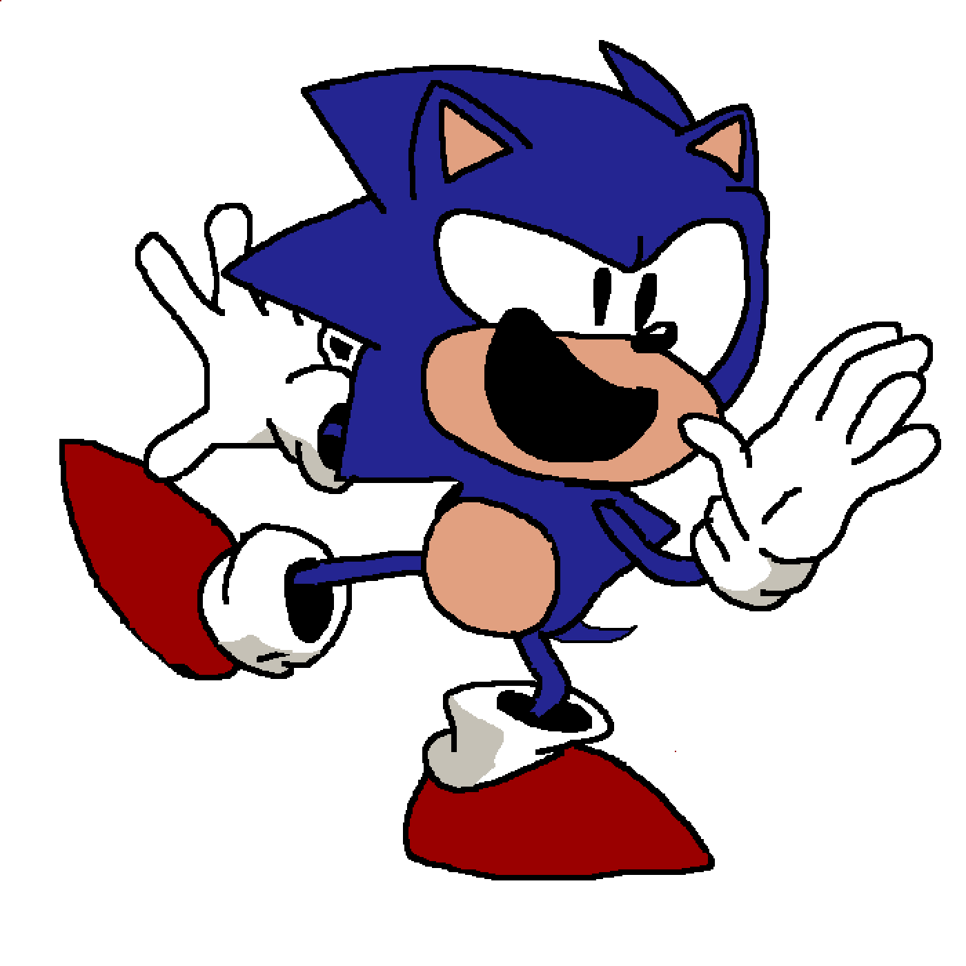 Pixilart - Faker/EXE by Sonic-1-Fan