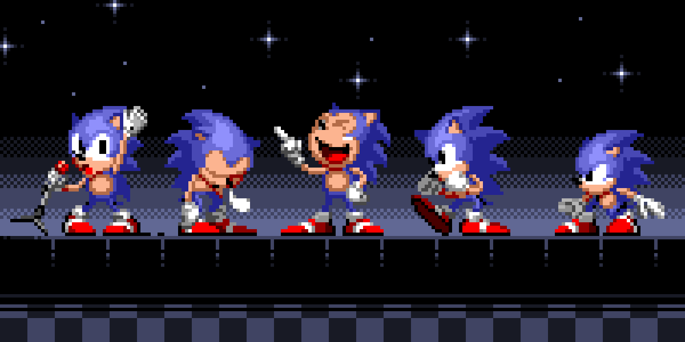 Pixilart Funni Sonic Poses By Sadot2